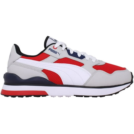 Puma R78 FUTR Gray-White-High Risk Red 374895 03 Men's Size 7 Wide ...