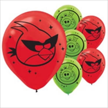 Angry Birds Red Foil Mylar Balloon (1ct) - Walmart.com