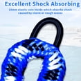 4 Pcs Boat Bungee Dock Lines, 4 Feet Mooring Rope for Docking Stretches ...