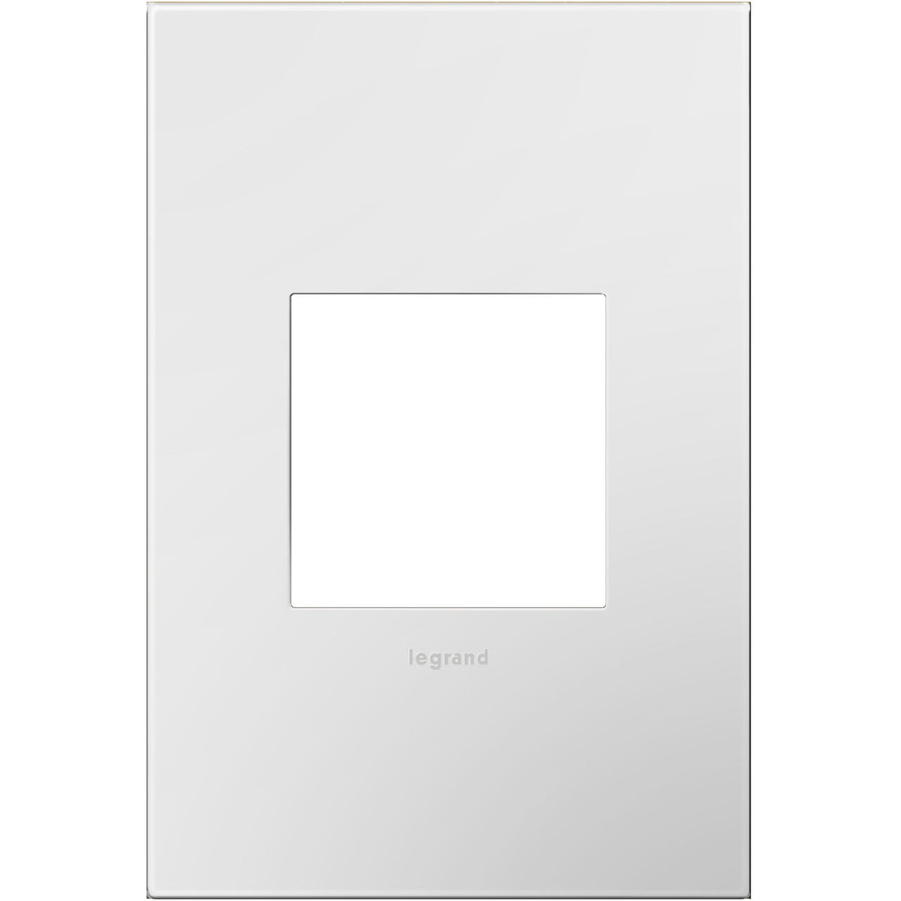 Legrand adorne 1-Gang Wall Plate in Gloss White Finish - Walmart.com