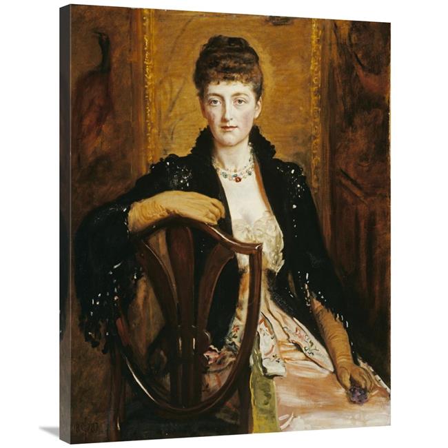 Global Gallery 36 in. Portrait of Alice Sophia Caroline Wortley Art ...