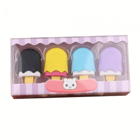Cartoon Mini Eraser Creative Dessert Erasers for Office Supplies Puzzle ...