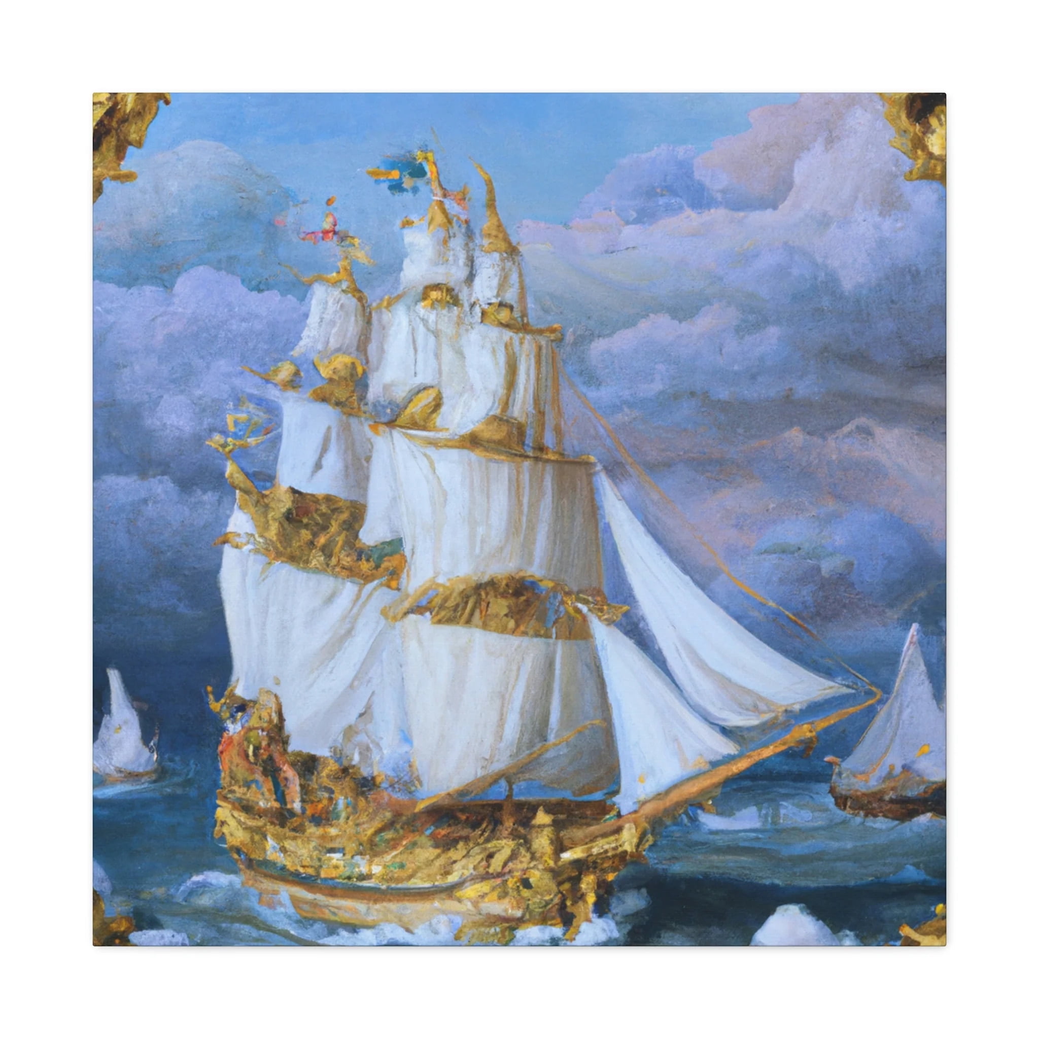 The Table of Lavish Delights - Canvas - Walmart.com