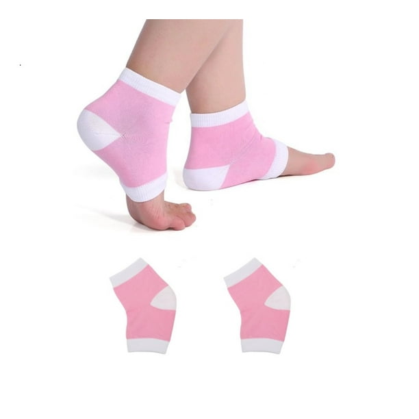 TIKA - 2 Pairs Heel Socks Gel Heel Socks for Dry Hard Cracked Skin ...