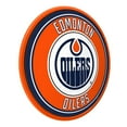 Edmonton Oilers 17.5'' x 17.5'' Modern Disc Wall Sign - Walmart.com
