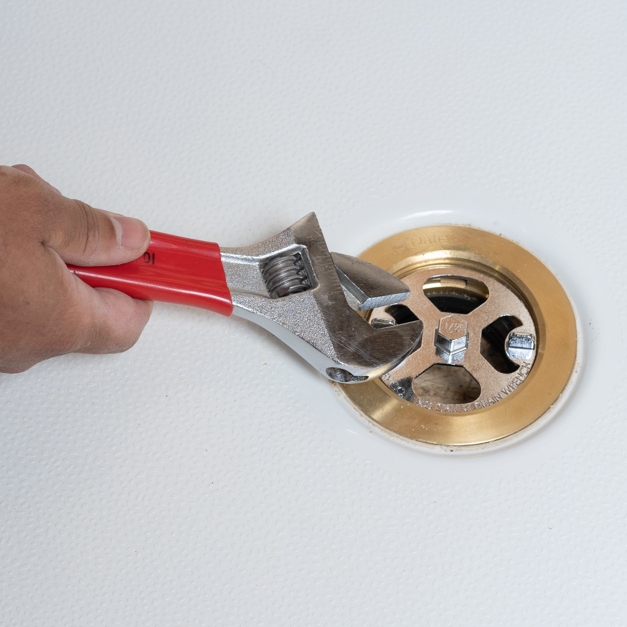 Sink Cover 42239 Shower Drain Wrench For No-Caulk Shower Drains, Drain ...