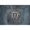 8th Infantry Division Pathfinder Patch - 3x3 inch. Embroidered Iron on ...