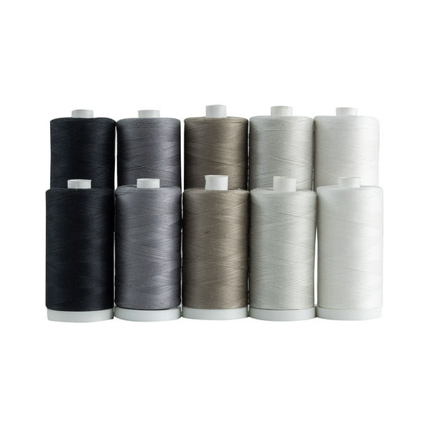 Connecting Threads Monochrome Cotton Quilting Thread Spool Set ...