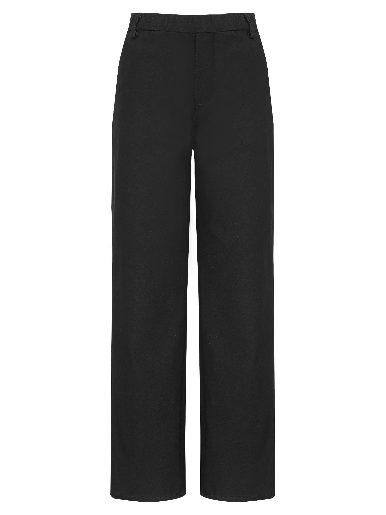 Choomomo Kids Boys Pull-On Long Trouser School Uniform Pants Slim-Fit ...