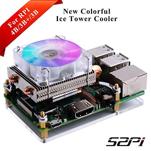 Buy GeeekPi Raspberry Pi 4 Metal Case with Fan,Raspberry Pi 4B Case with Raspberry Pi Low ...