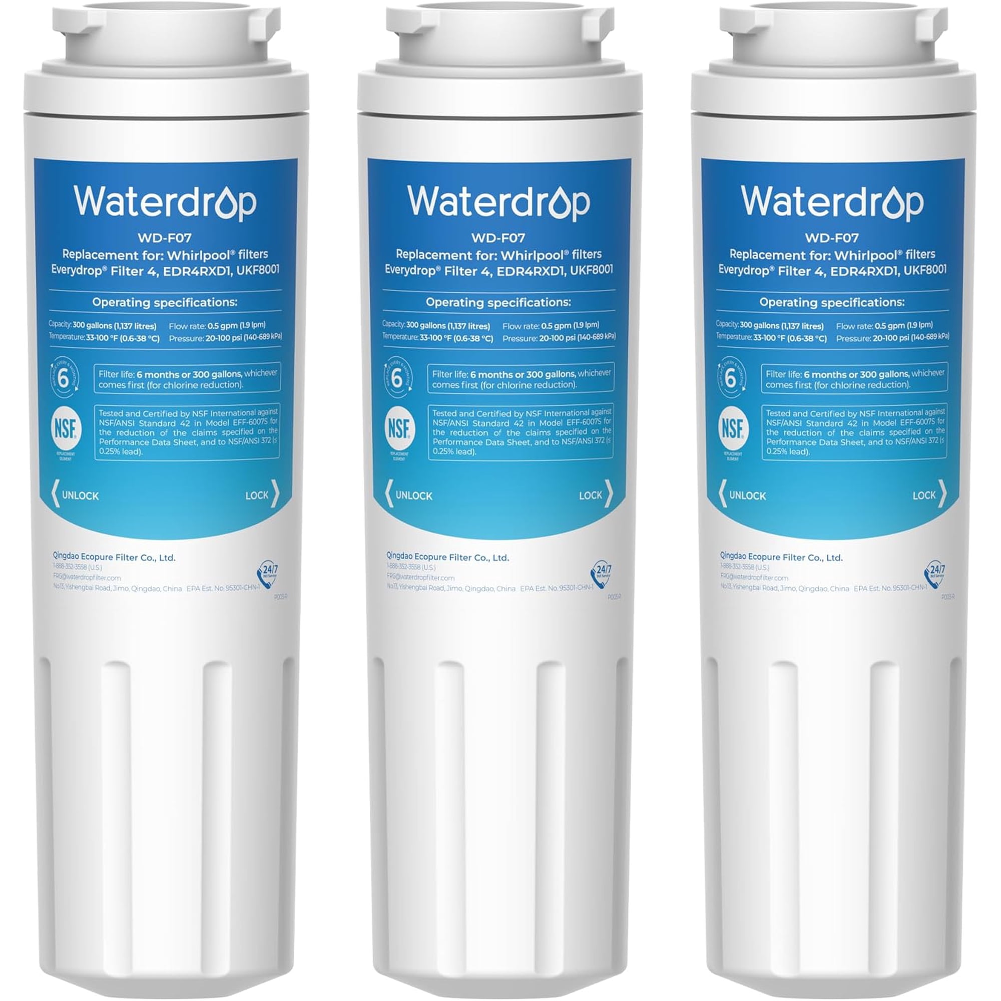 Click here for Waterdrop Ukf8001 Refrigerator Water Filter  Compa... prices