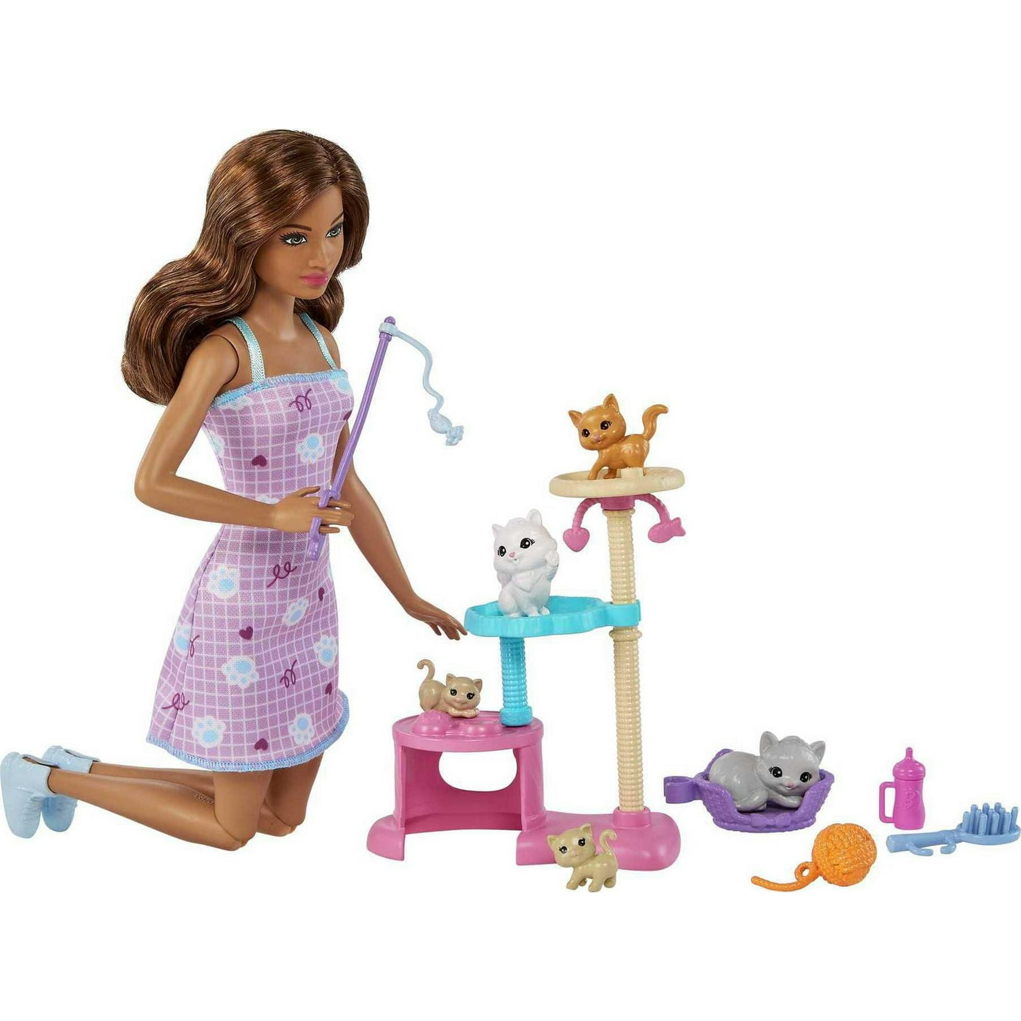 Click here for Barbie Kitty Condo Doll And Pets Playset With Barb... prices