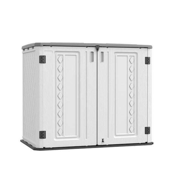 Outdoor Horizontal Storage Shed