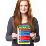 Construction Social Distancing Sign, Jobsite Safety Covid 19 Rules Sign ...