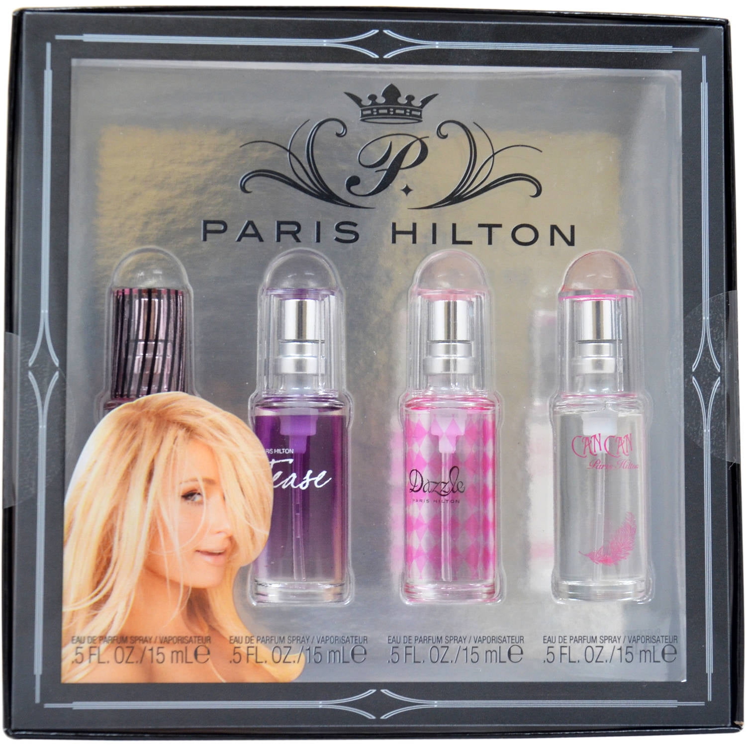 Paris Hilton Paris Hilton Variety for Women, Mini Gift Set, 4 pc ...