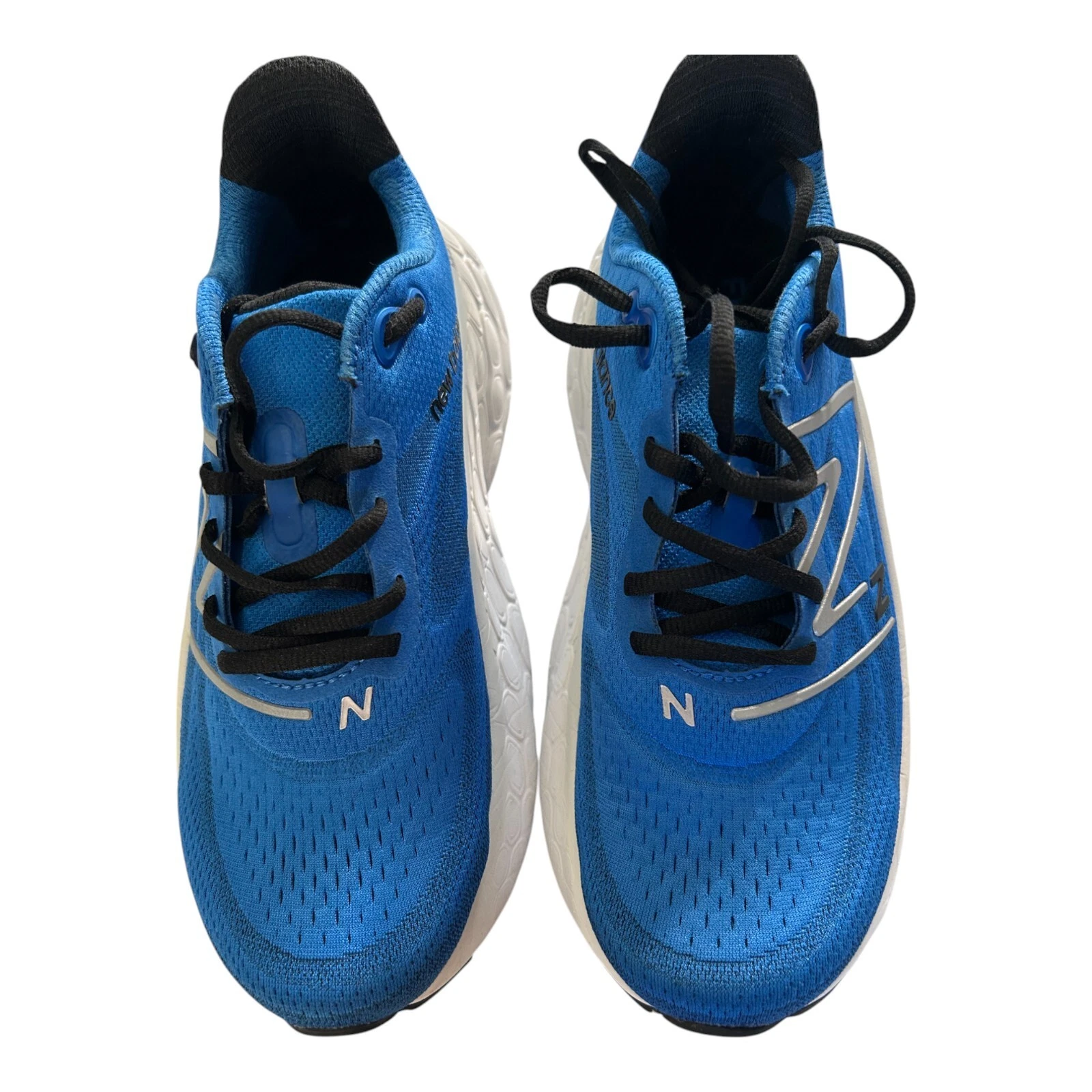 New Balance Fresh Foam X More V4 MMORBB4 Men 9.5 Blue Mesh Athletic ...
