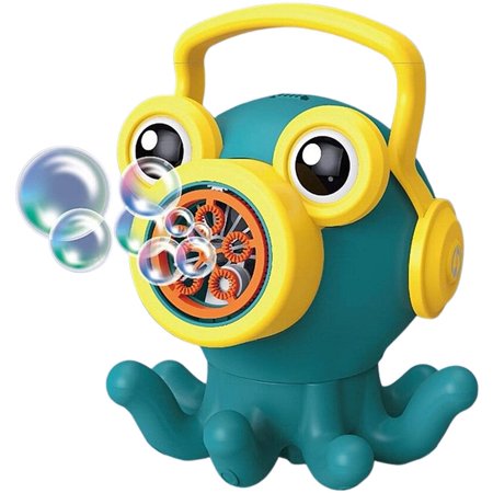 BubbleMachine 8Holes - Octopus Bubble Machine for Toddlers | Automatic Bubble Maker for Kids ...