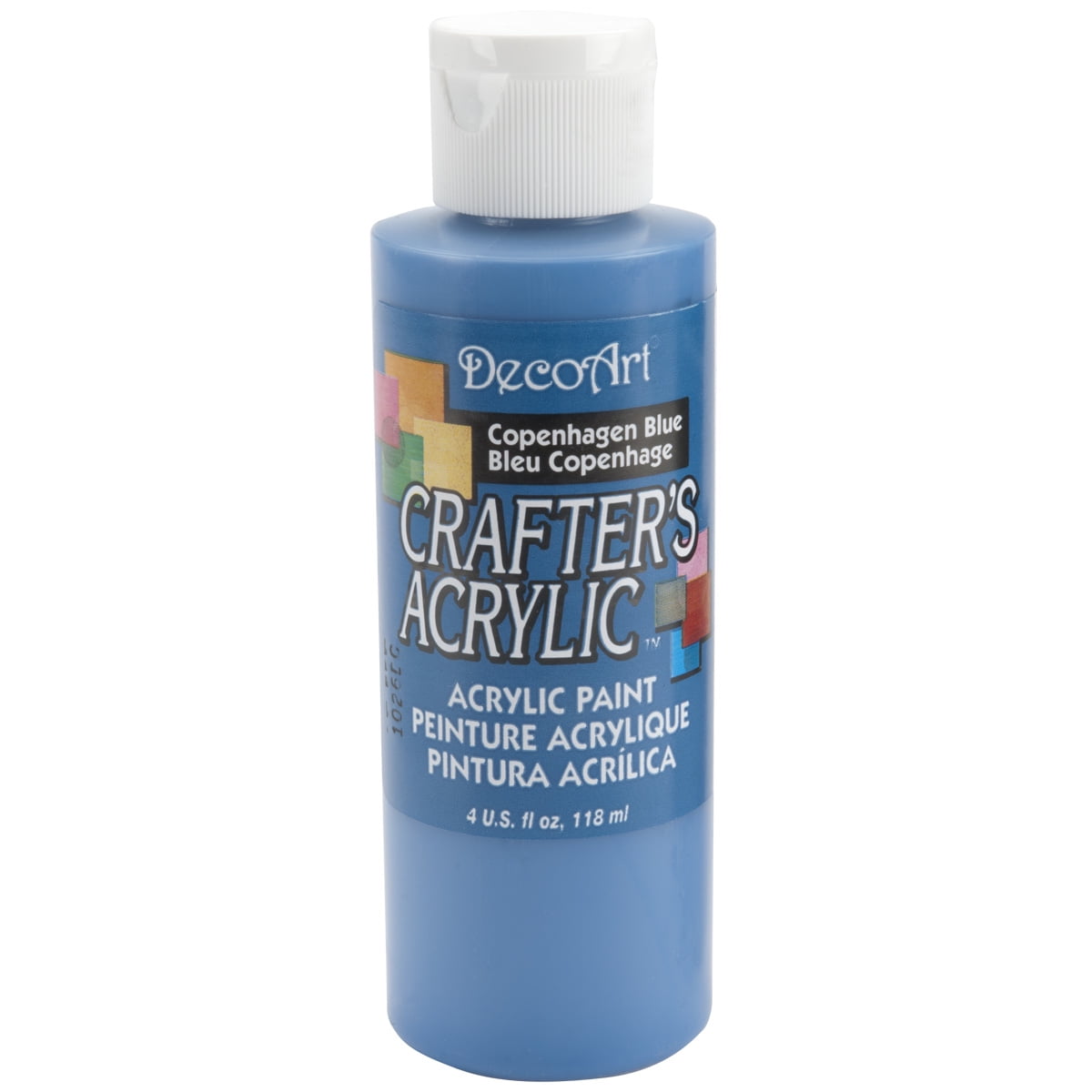 Crafter's Acrylic All Purpose Paint 4oz-Copenhagen Blue - Walmart.com