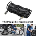 Air Compressor Hose 7.5m Tubing with 1/4in Quick Coupler Coiled ...