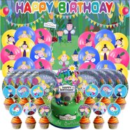 Pikmin Party Supplies Balloons Tableware Birthday Decorations Plates ...