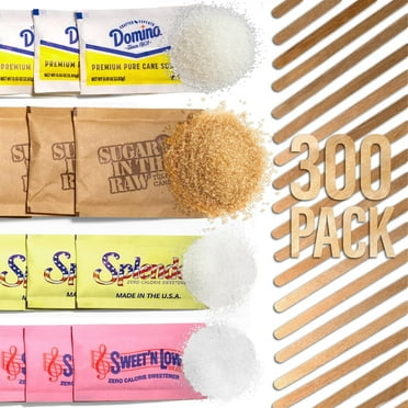 Domino Sugar Packets (100) | Bulk sweeteners for bakeries - Walmart ...