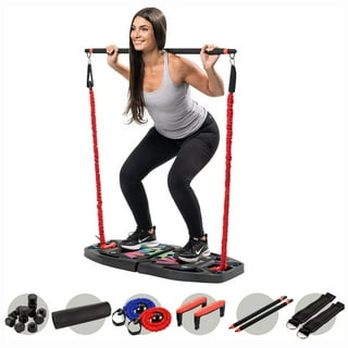 Fusion Motion Portable Fitness Home Gym Equipment Kit with Push Up ...