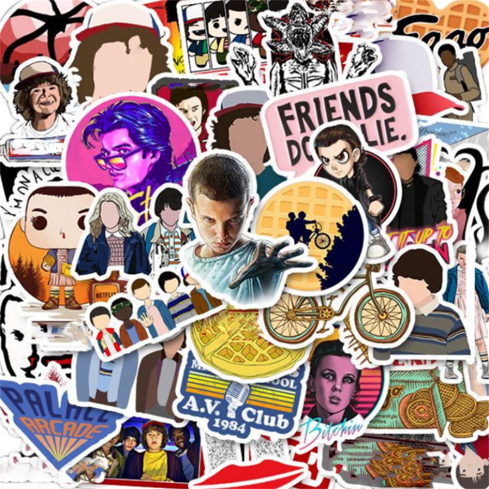 Click here for Cuoff St-Ranger Things Stickers 51pcs St+Ranger Th... prices