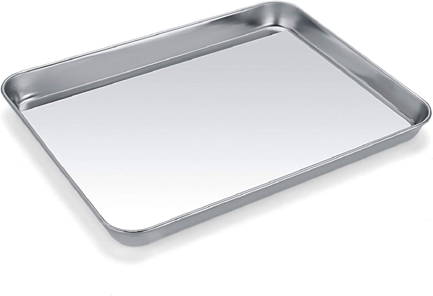 Mini Toaster Oven Tray Pan, Casewin Stainless Steel Broiler Pan, Small ...