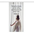 Bible Verse Proverbs 31 25 Shower Curtain Inspirational Bathroom Decor ...
