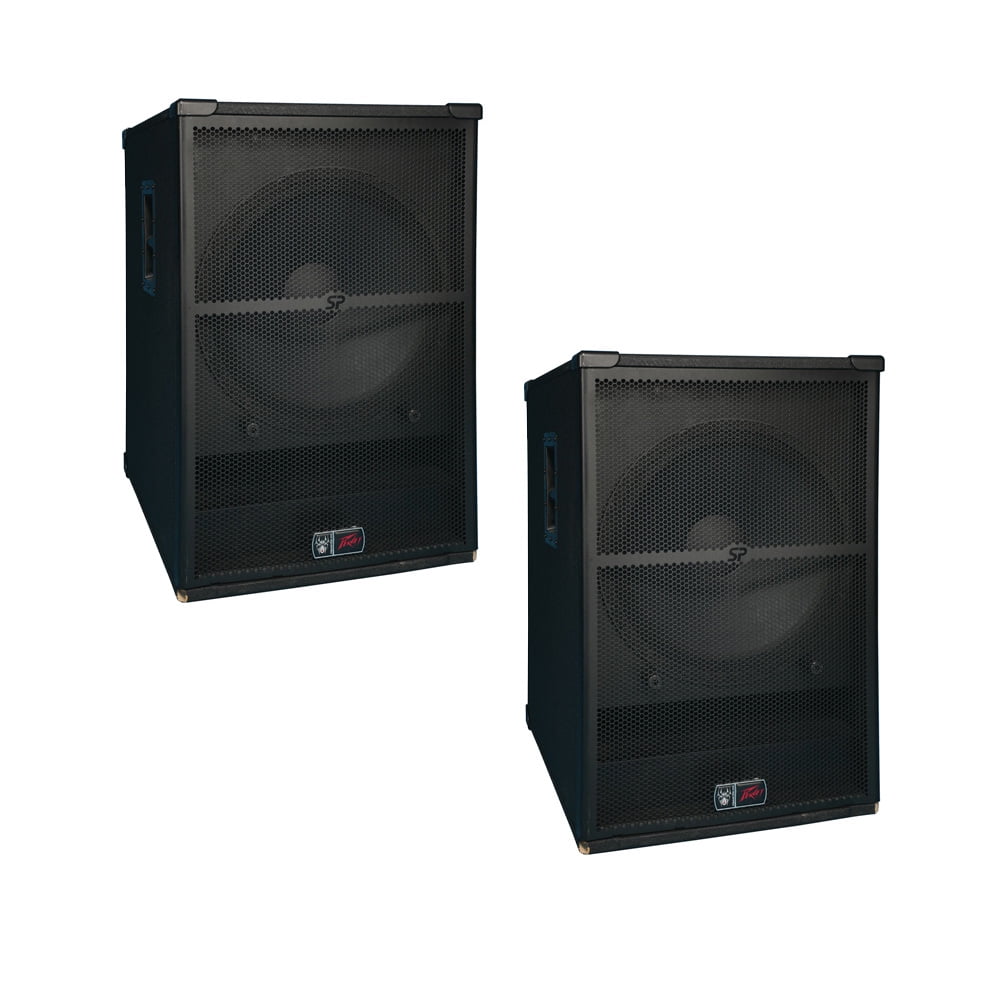 (2) Peavey SP 118 Pro Audio DJ Passive 2400W 18" PA Sub Subwoofer ...