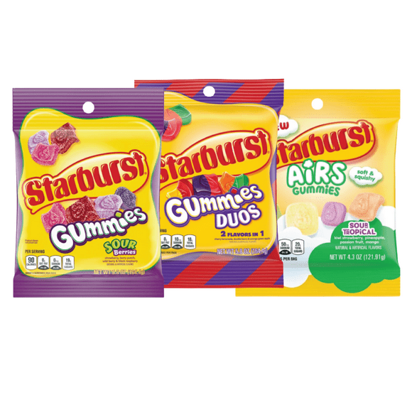 Starburst Duos Flavors