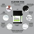 Clever Fox Financial Journal - Income & Expense Tracker, Small Business ...