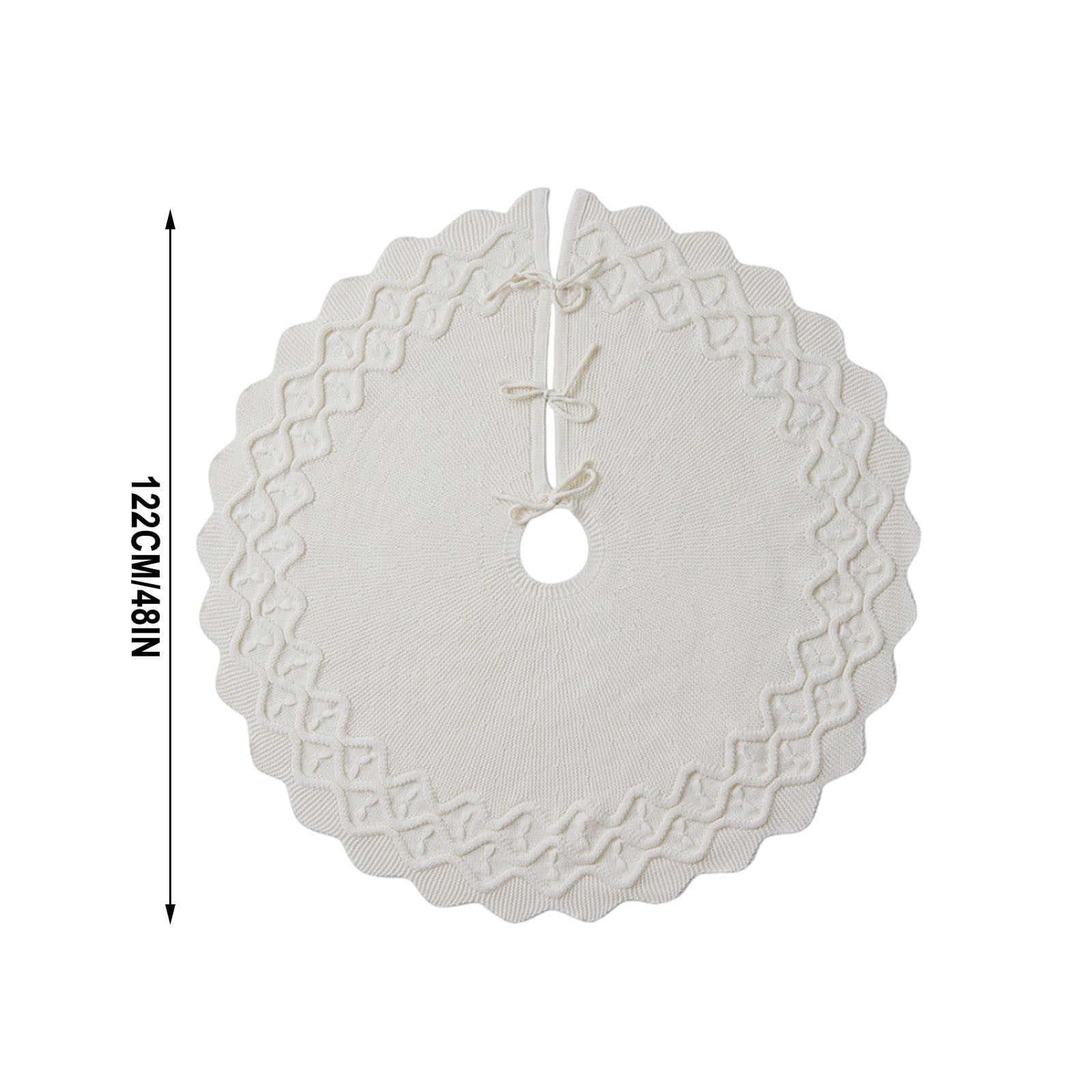 Click here for Boovnll Christmas Tree Skirt  Decorative Knit Chri... prices