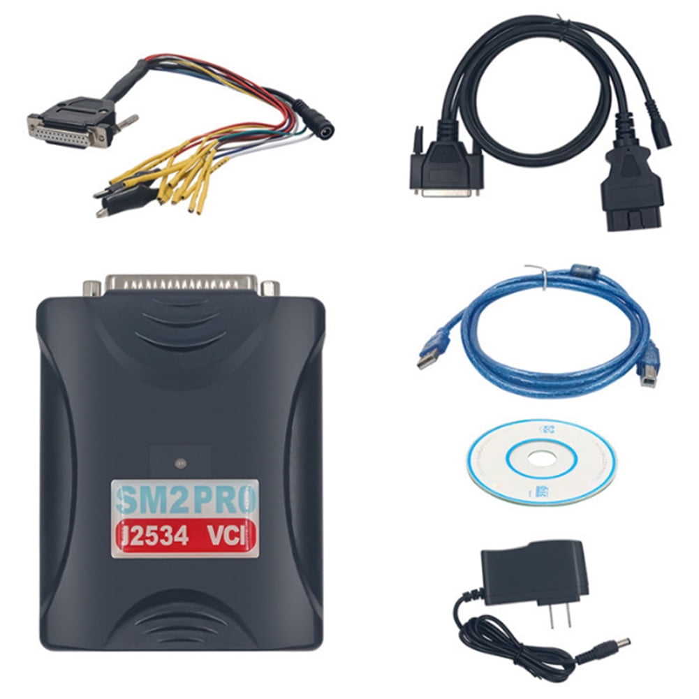 Ygjytge Programador ECU SM2 PRO J2534 67 en 1 VCI Boot Plasher PC Mtune ...