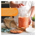 1 Gallon Glass Storage Jars with Airtight Lids (Pack of 4) | LXKJ Wide ...