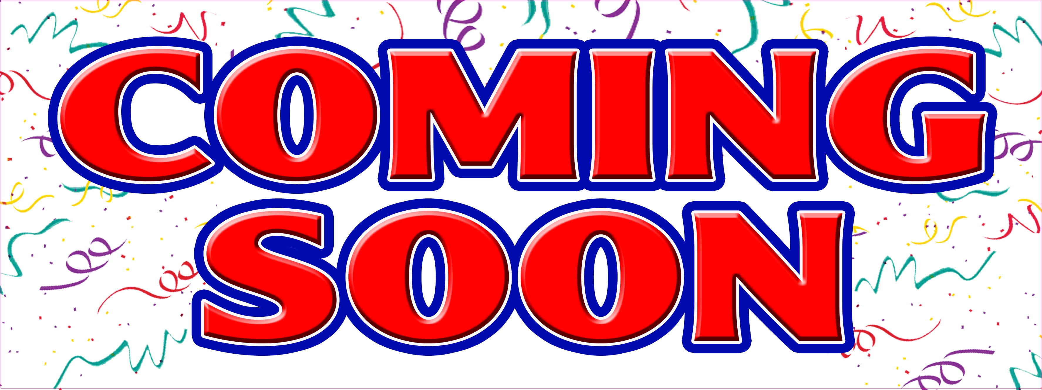 12" COMING SOON DECAL sticker now opening - Walmart.com - Walmart.com