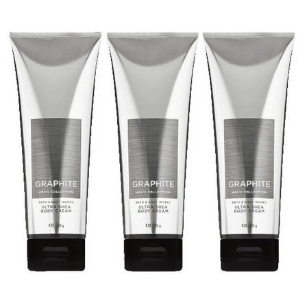 Bath and Body Works Men's Collection Graphite 24 Hour Moisture Body ...