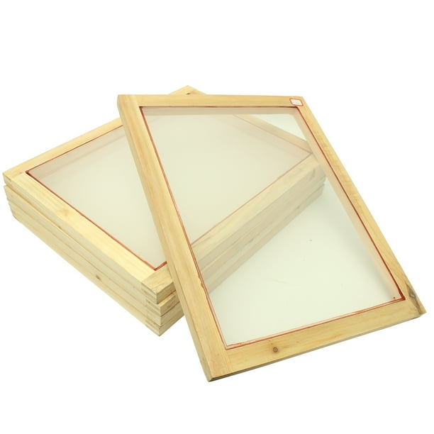 A3 Screen Printing Wooden Frames Choose Mesh Count 90T 77T 55T 43T 32T ...