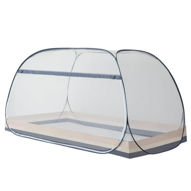 Leyeet Mosquito Net for Bed Portable Folding Net Bed with Bottom Pop up Mosquito Net Tent for ...