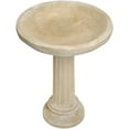 Solid Rock Stoneworks 2 Piece Collanade Birdbath - 26" Tall - Desert ...