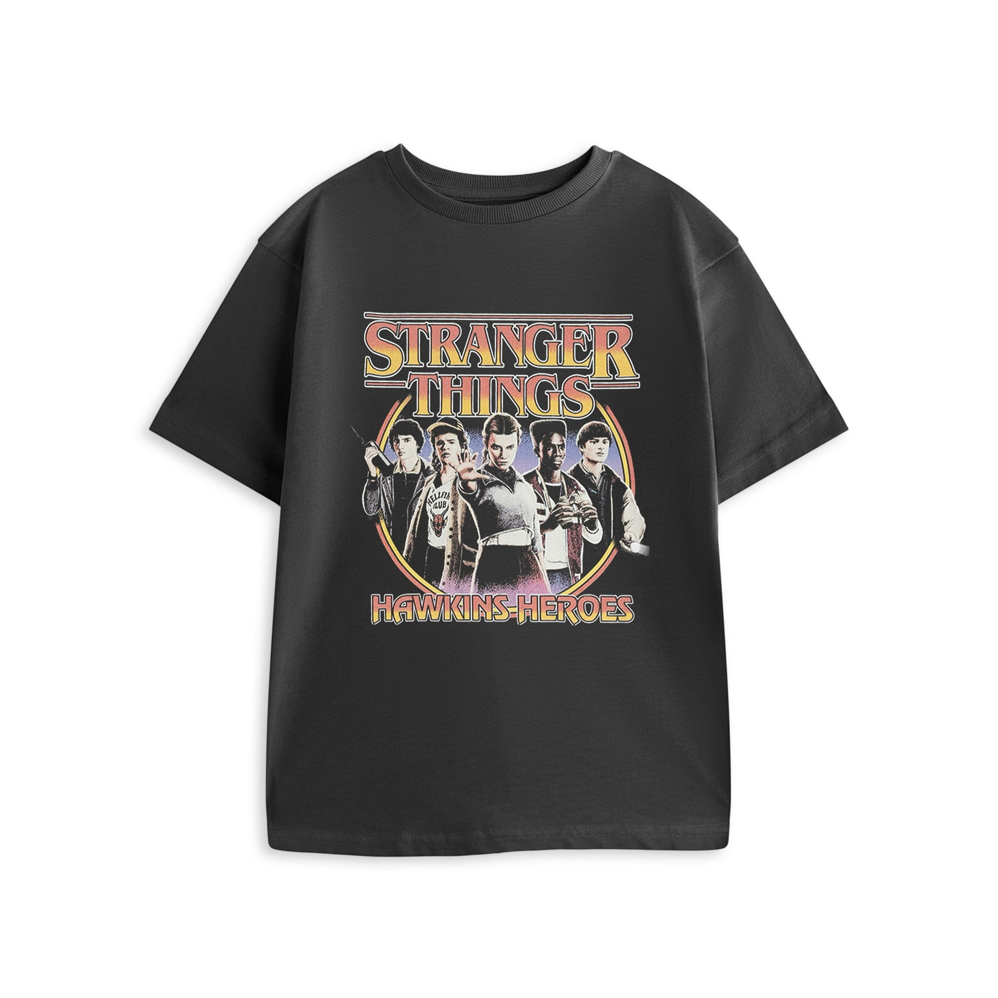 Click here for Stranger Things Unisex Kids Grey Short Sleeved T-S... prices