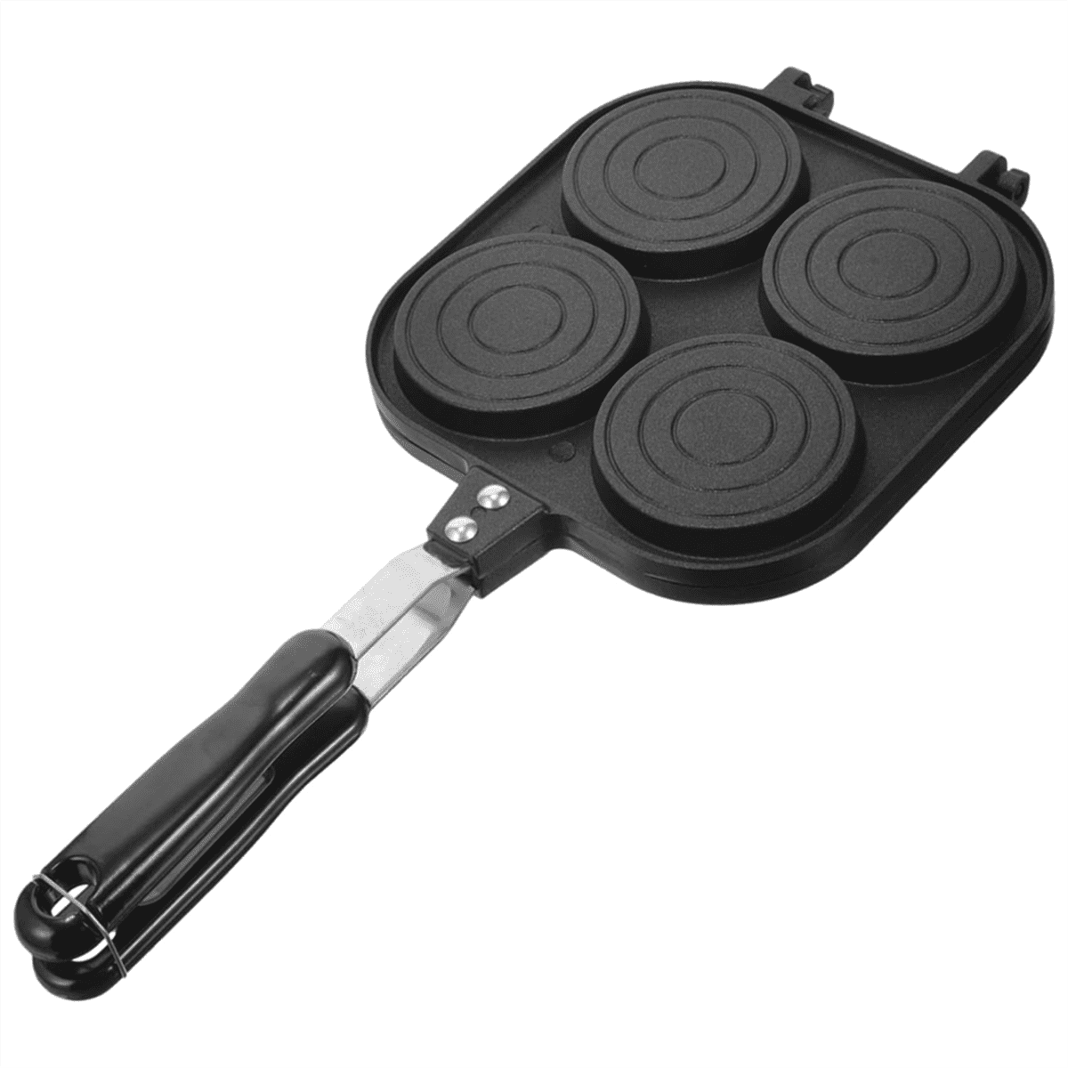 Click here for Unbranded Wheel Pie Grill Pan Mini Frying Pan Doub... prices
