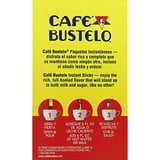 Cafe Bustelo Dark Roast Instant Espresso Coffee, Single Serve Packets ...