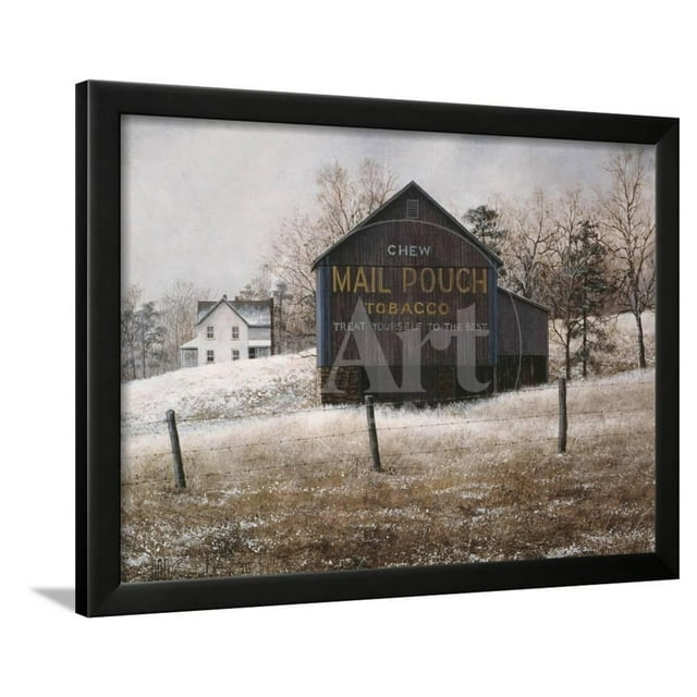 Mail Pouch Barn, Scenic Framed Art Print Wall Art by David Knowlton ...
