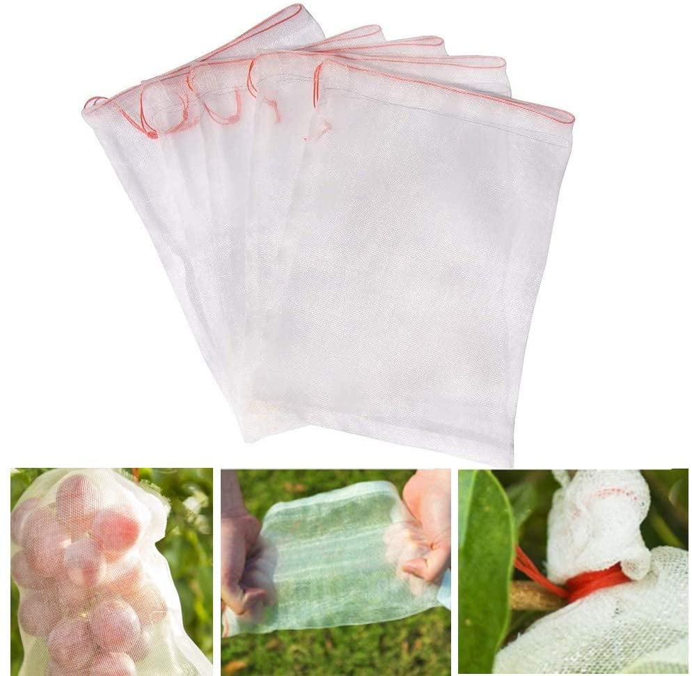 Cheers.US 50Pcs Garden Plant Flower Fruit Protect Bags- Insect Mosquito ...
