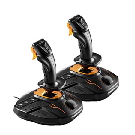 Refurbished ThrustMaster 2960815 T.16000M FCS Space SIM Duo Joystick PC ...