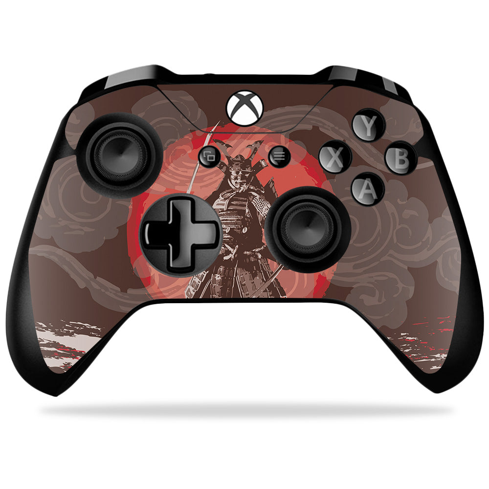 Skin Decal Wrap Compatible With Microsoft Xbox One X Controller Samurai ...