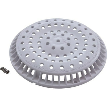 Proflo Pfsbstr 3" X 3" Polypropylene Shower Grate - White - Walmart.com