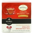 Twining English Breakfast Decaffeinated AIF4 Black Tea, K-Cup, 12-Count ...