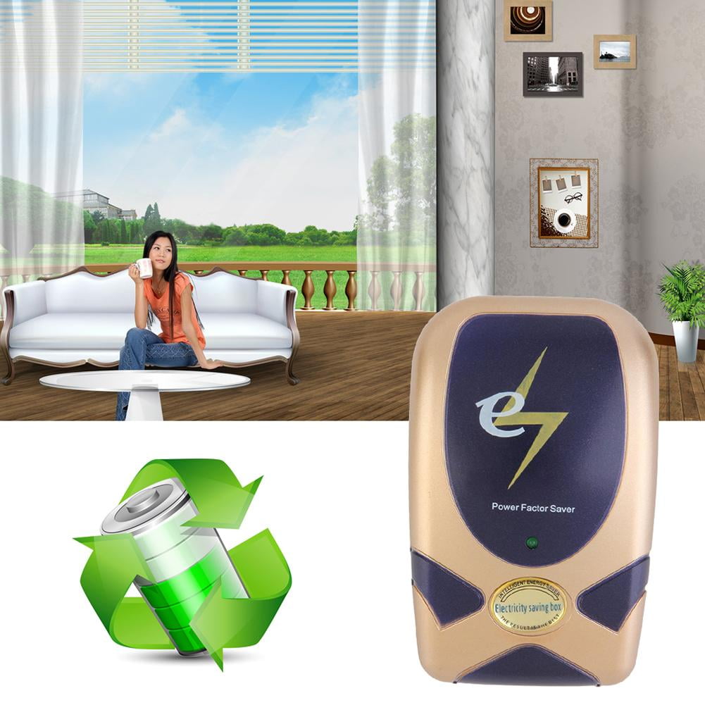Home Use Save Electricity Power Energy Saver Device (UK Plug) | Walmart ...